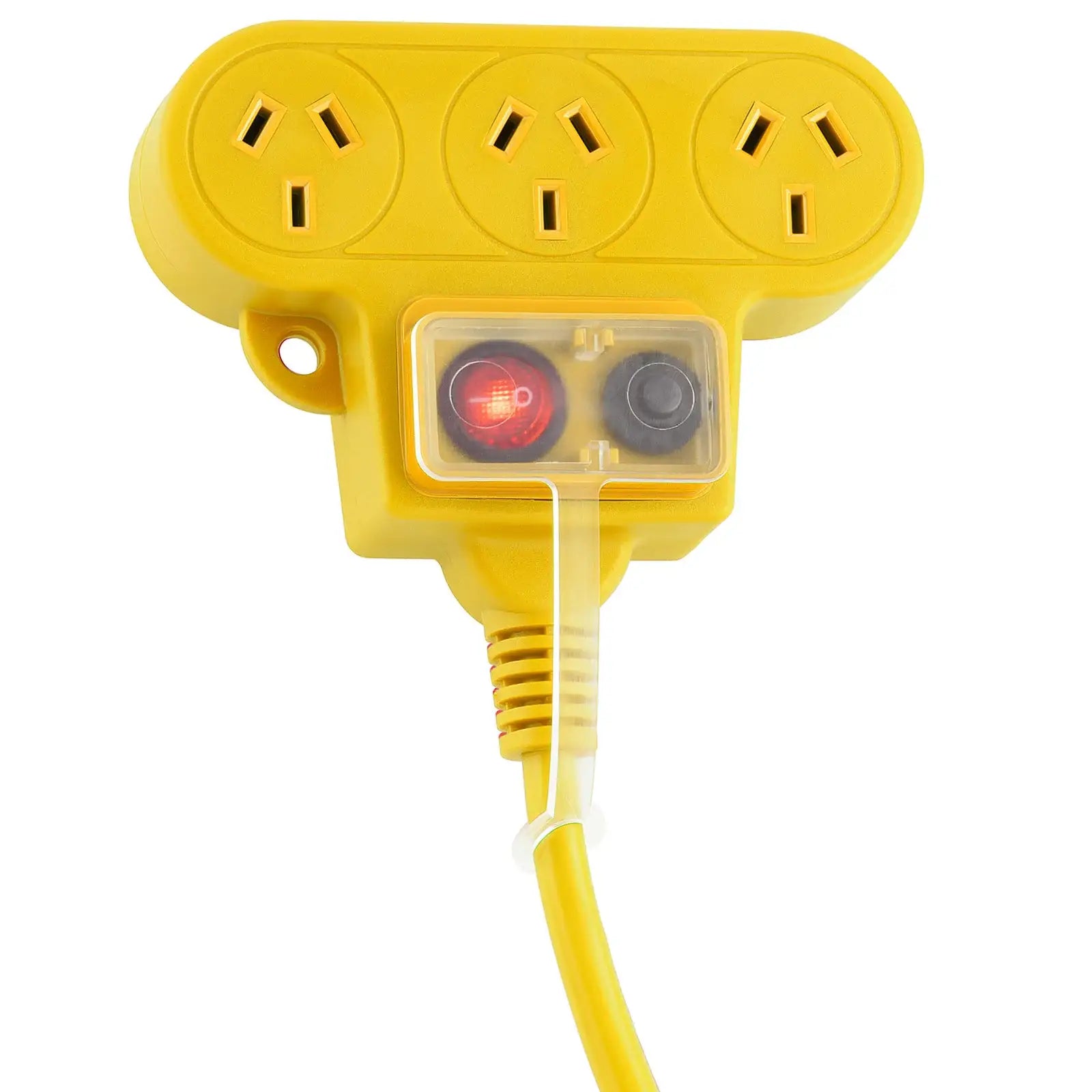 Arlec Yellow 3 Tuff 15m Extra Heavy Duty Extension Lead