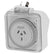 Arlec White 24-Hour Heavy-Duty Outdoor Mechanical Timer