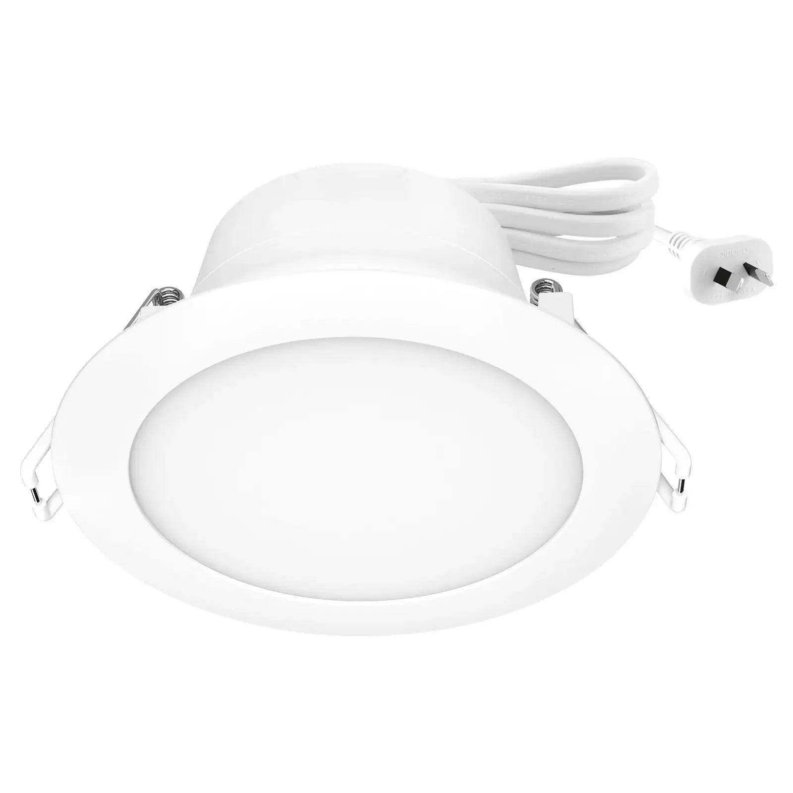 Arlec White 740lm Grid Connect Smart LED Downlight with Flushed Lens