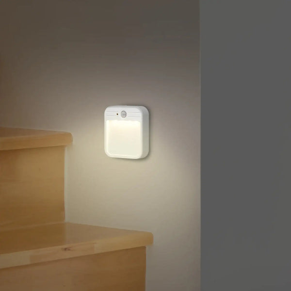Arlec White Motion Sensor LED Rechargeable Step Light