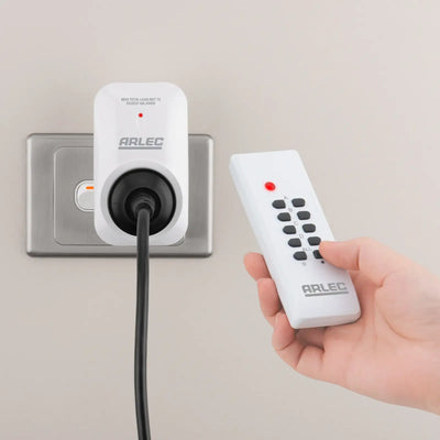 Arlec White Remote Controlled Power Adaptor