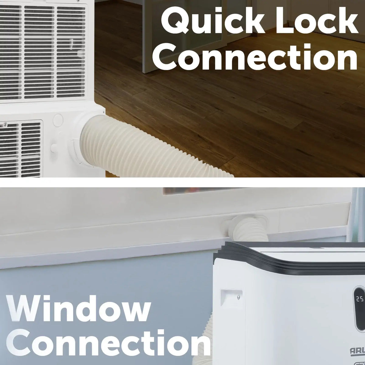 Arlec White Grid Connect Smart Portable Air Conditioner