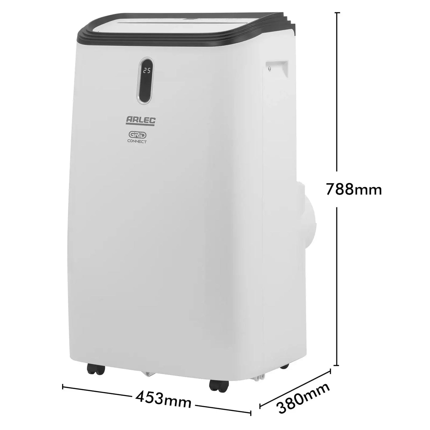 Arlec White Grid Connect Smart Portable Air Conditioner