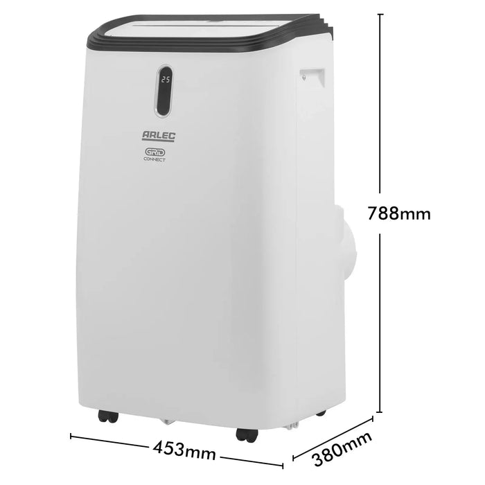 Arlec White Grid Connect Smart Portable Air Conditioner